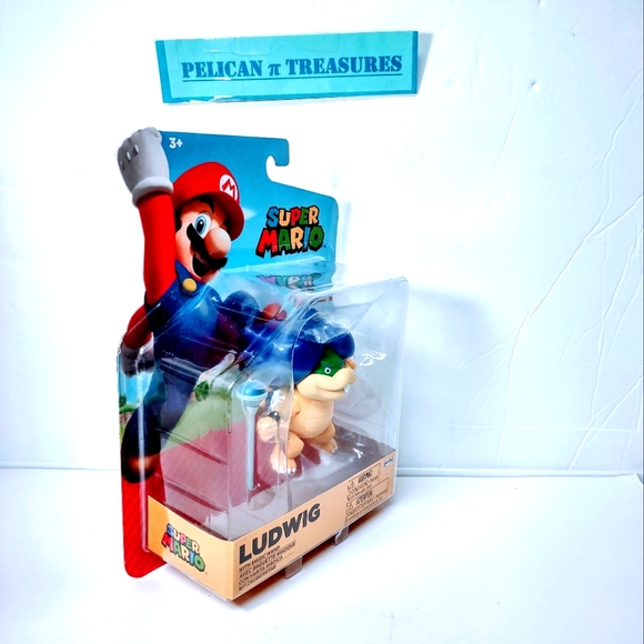 Jakks | Toys | Super Mario Ludwig Action Figure With Wand | Poshmark